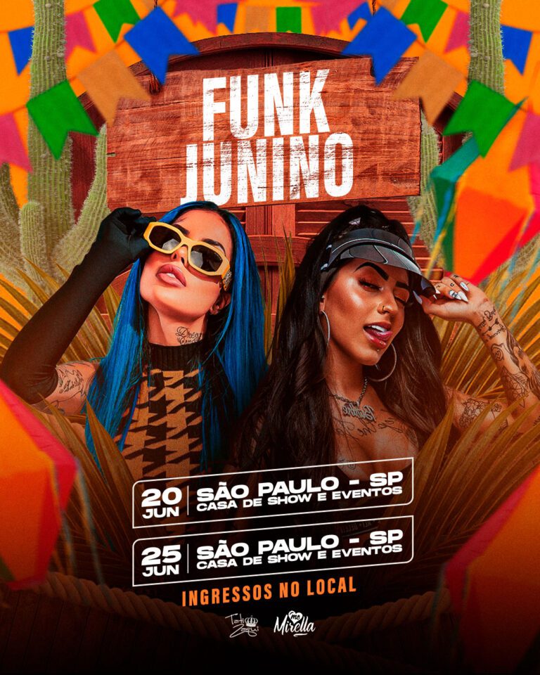 PSD FREE Flyer Para Eventos Funk com elementos 3d – Gilson Azevêdo