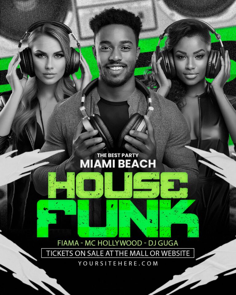 FREE PSD - PSD club dj party flyer social media post professional ...